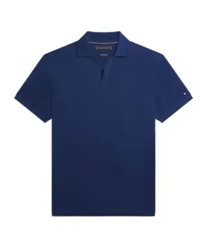 Tommy Hilfiger Short-sleeved Polo Shirt - Blue