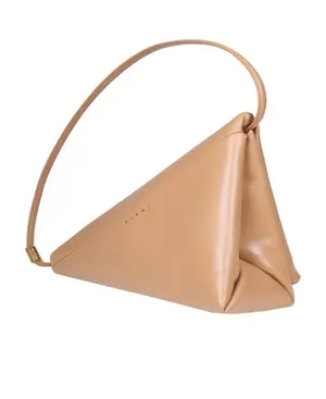 Marni Triangle Foldover Shoulder Bag