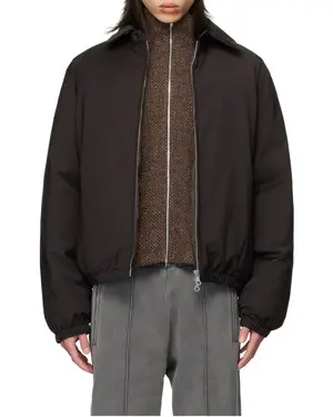 Our Legacy Churchill Pinstriped Puffer Jacket