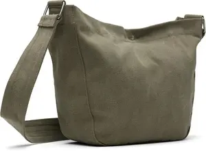 A.p.c. Canvas Logo Shoulder Bag