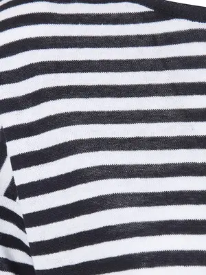 BASERANGE Striped Crew Neck Sweater