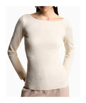 Emporio Armani Textured Knit Top