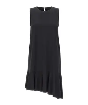 KAOS Asymmetric Ruffled Hem Dress