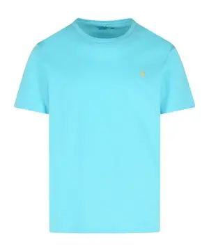 Polo Ralph Lauren Pony Embroidered Crewneck T-shirt - Blue