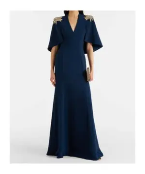 Jenny Packham Star Shower Embellished Gown