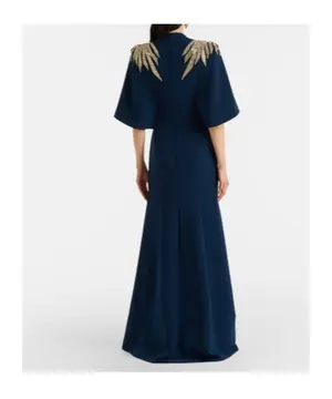 Jenny Packham Star Shower Embellished Gown