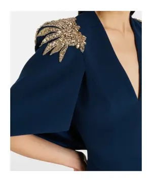 Jenny Packham Star Shower Embellished Gown