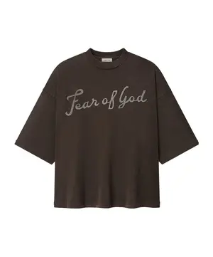 Fear Of God Crew Neck T-shirt - Black