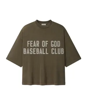 Fear Of God Crew Neck T-shirt - Green