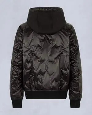 Moose Knuckles Leaf Quilted Bomber Jacket