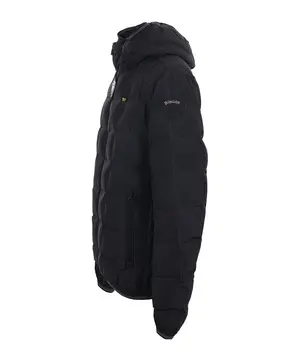BLAUER. Quilted Hooded Down Jacket