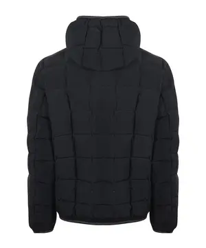 BLAUER. Quilted Hooded Down Jacket