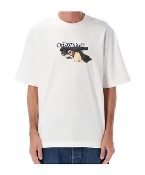 Off-White Paint Arrow Skate Crewneck T-shirt