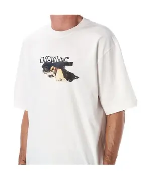 Off-White Paint Arrow Skate Crewneck T-shirt