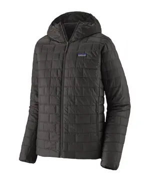 Patagonia Nano Hooded Down Jacket - Black