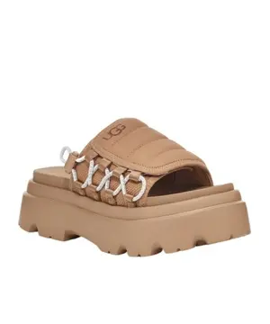 UGG Callie Quilted Platform Slides