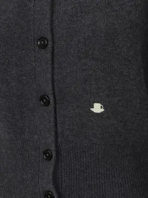 J.W.ANDERSON Jw Anderson Logo-embroidered Button-up Cardigan