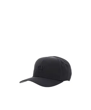 C.P. COMPANY Logo Baseball Cap - Black