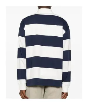 A.p.c. Striped Polo Shirt - No