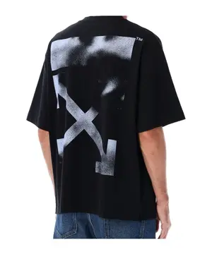 Off-White Stencil Arrow Skate Crewneck T-shirt