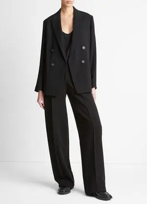 Vince Double-breasted Suit Jacket