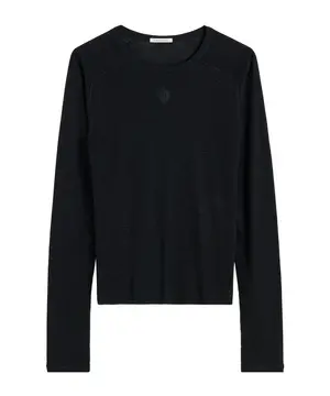 BY MALENE BIRGER Fritha Long Sleeved T-shirt - Black