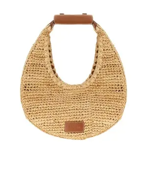 Staud Moon Woven Tote Bag