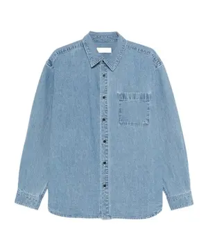 DUNST Pocket Button-up Shirt - Blue