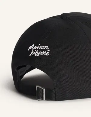 Maison Kitsuné Twin Fox Embroidery Hat