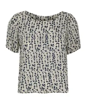 KAOS Printed Short-sleeve Top