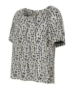 KAOS Printed Short-sleeve Top
