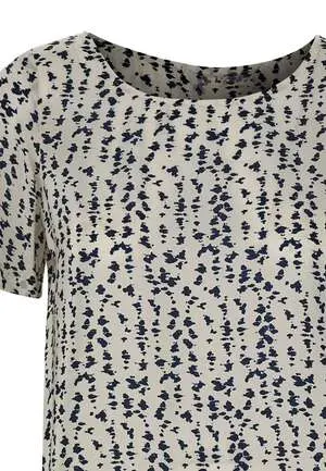 KAOS Printed Short-sleeve Top