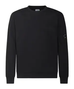 C.P. COMPANY Round-neck Sweater - Black