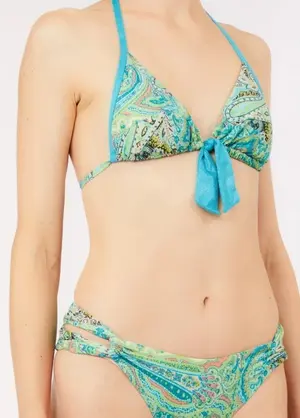 Liu Jo Printed Tie-side Bikini