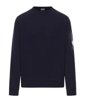 C.P. COMPANY Crew Neck Sweater - Total Eclipse