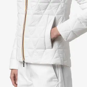 K-WAY Quilted Hooded Zip-up Jacket
