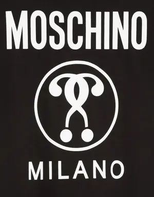 Moschino Double Question Mark Print T-shirt