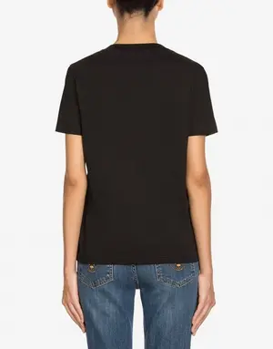 Moschino Double Question Mark Print T-shirt