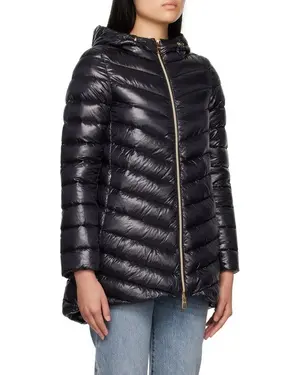 Herno Quilted Hooded Drawstring Puffer Jacket