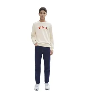 A.p.c. Logo Print Crewneck Sweatshirt