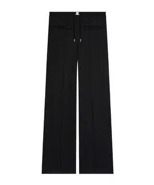 COURREGES Courrèges Drawstring Straight Leg Pants