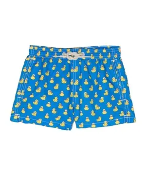 MC2 SAINT BARTH Drawstring Swimming Trunks - Blue