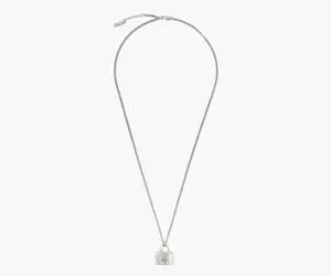 Marc Jacobs Logo Engraved The Tote Bag Necklace