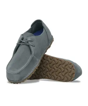BIRKENSTOCK Utti Logo Embossed Lace-up Shoes