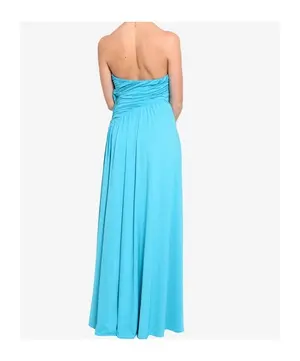 ANIYE BY Ruffled Strapless Gown