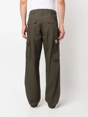Carhartt Work In Progress Logo Patch Straight Leg Pants
