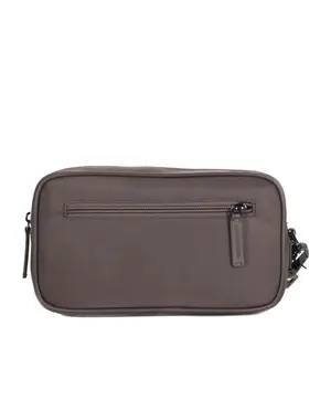 Emporio Armani Zip-around Logo Clutch Bag