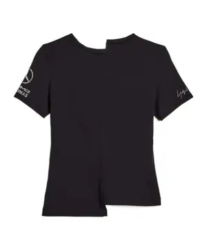 Y3 Asymmetric T-shirt With Mercedes Amg Petronas Branding