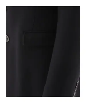 Herno Buttoned High Neck Long-sleeved Coat
