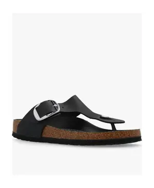 BIRKENSTOCK Logo Slippers